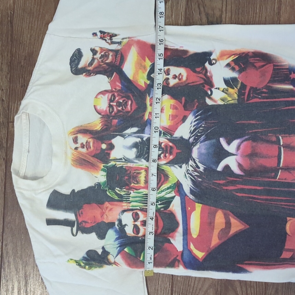 Dc Comics Alex Ross Justice League T-Shirt 2007 - Gem